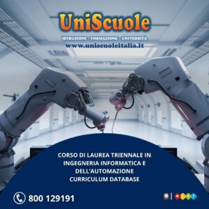 Corso di Laurea Triennale in Ingegneria Informatica e dell’Automazione curriculum Database (L-8 ...